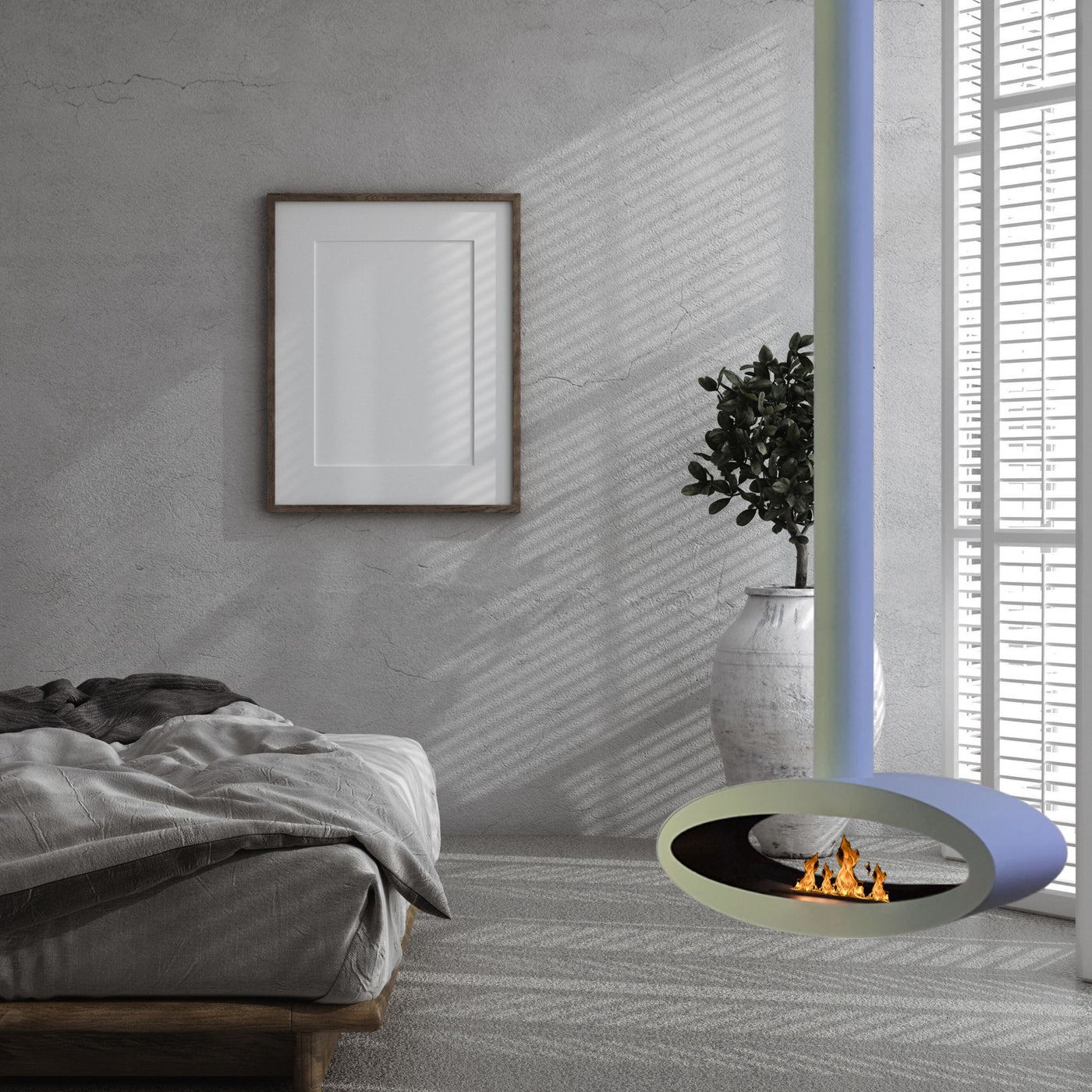 Creëer de Perfecte Sfeer: Een Cinewall met Automatische Brander Inbouw