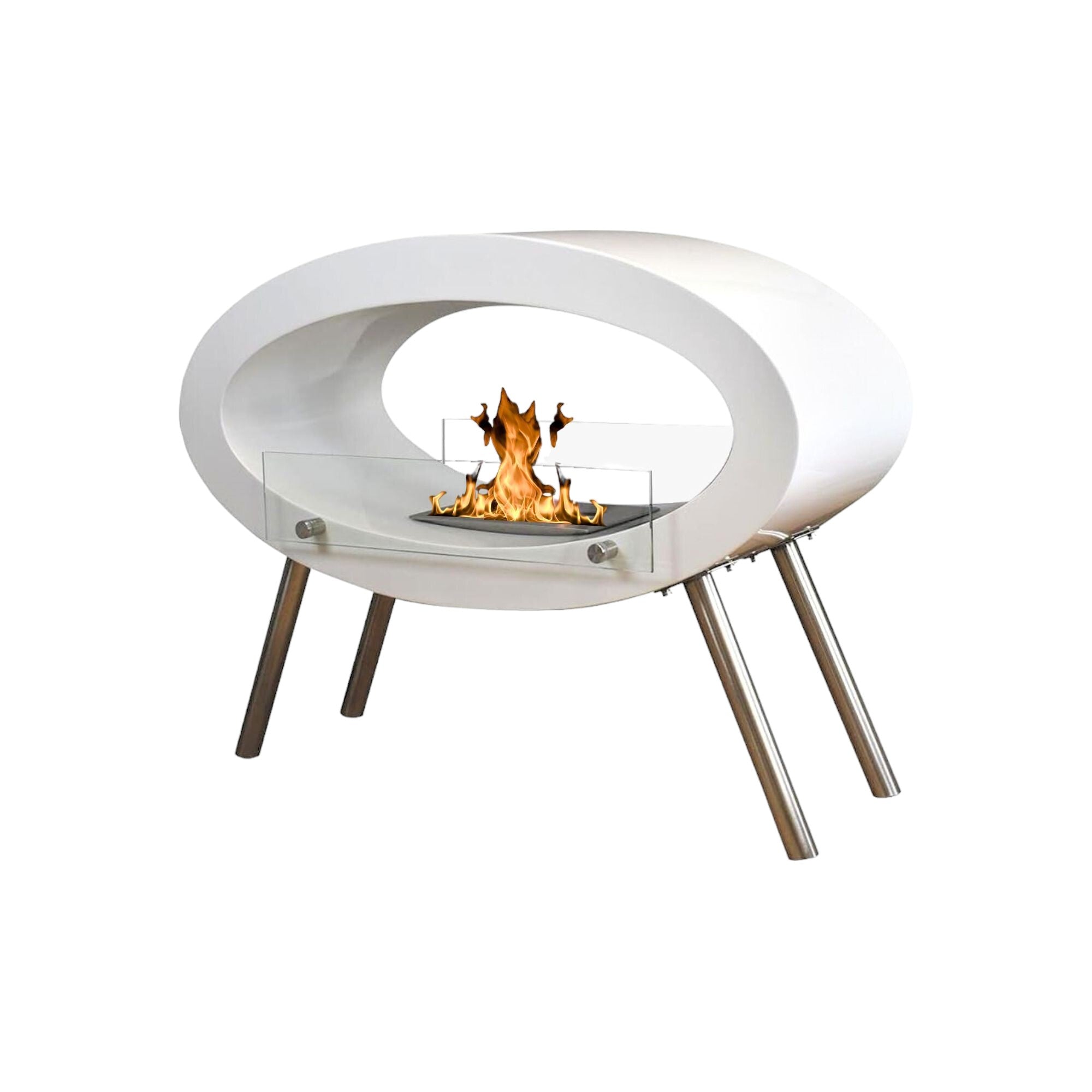 Mosian W Bio Ethanol Vrijstaand Haard 80 cm